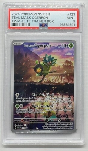2024 Pokemon SVP Twilight Masquerade ETB Promo Teal Mask Ogerpon #123 ...