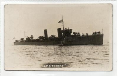 HMS "TORBAY": Naval postcard (C84254) | eBay