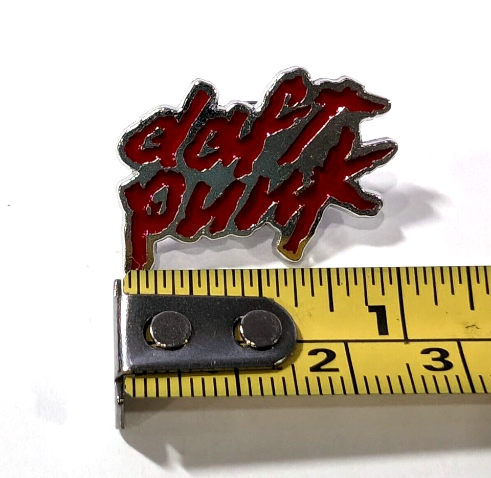 Daft Punk 'BAND LOGO' Heavy Metal Band Enamel Lapel Pin Punk Music ...