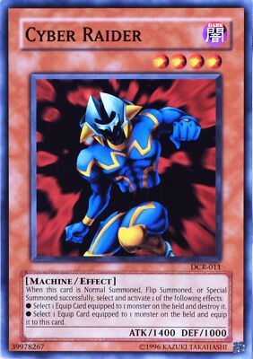 carte YU-GI-OH DCR-011 Cyber Raider (Cyber Maraudeur) - Commune NEUF | eBay