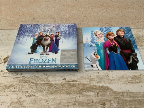 Frozen Deluxe Edition Soundtrack 2 x CD 2013 Disney DEMI LOVATO | eBay