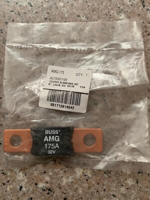 Cooper Bussmann AMG-175 Automotive Fuse 32 Volt | eBay