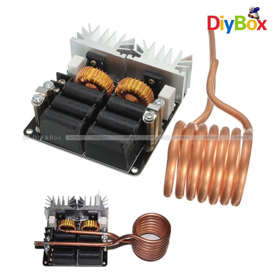 Driver Heater 20A 1000W ZVS Low Voltage Induction Heating Board Module ...