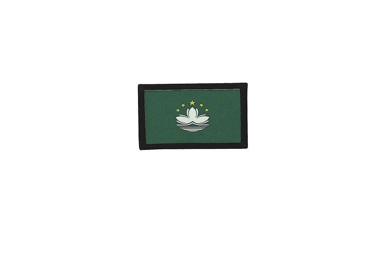 Patch printed embroidered travel souvenir biker backpack flag macao macau | eBay