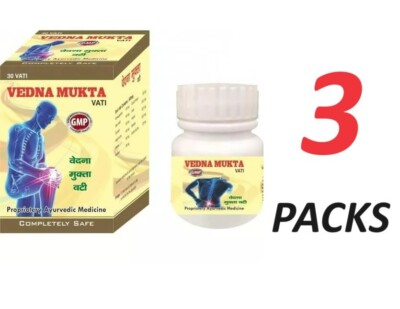 3 X Vedna Mukta VATI-30 VATI (TABLETS) Bottle Free shippingg | eBay UK