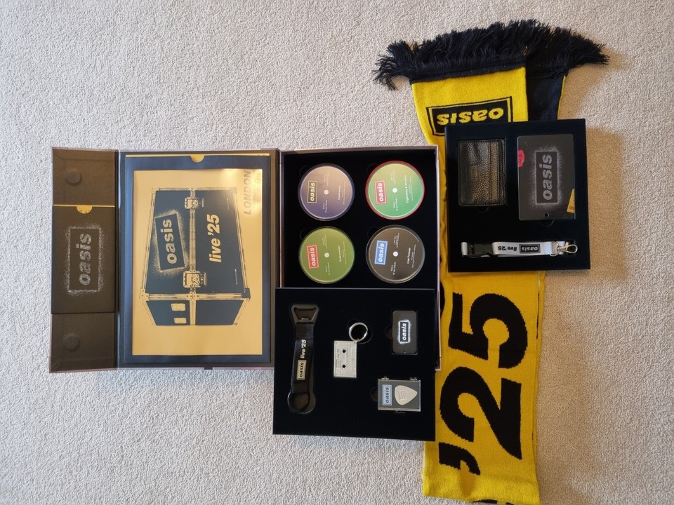 Oasis Live '25 Vip Merchandise Box Wembley SAT 26/07/25 | eBay UK