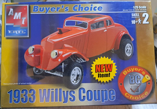 AMT Buyers Choice 1/25 1933 33 Willys Coupe Gasser Car Model Kit BC ...