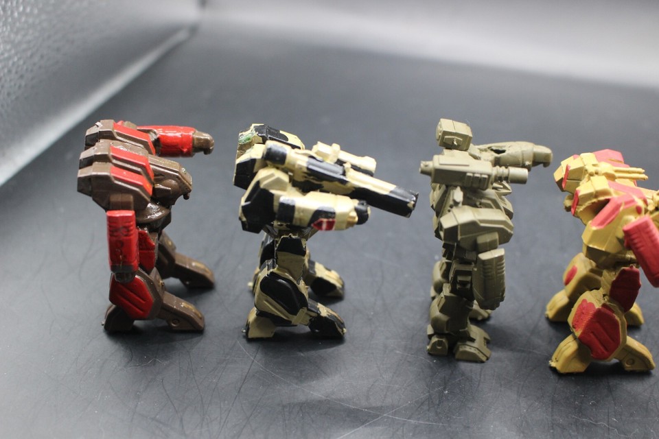Battletech Mechs x5 Archers Plastic Robotech Macross 1/200 Scale ...
