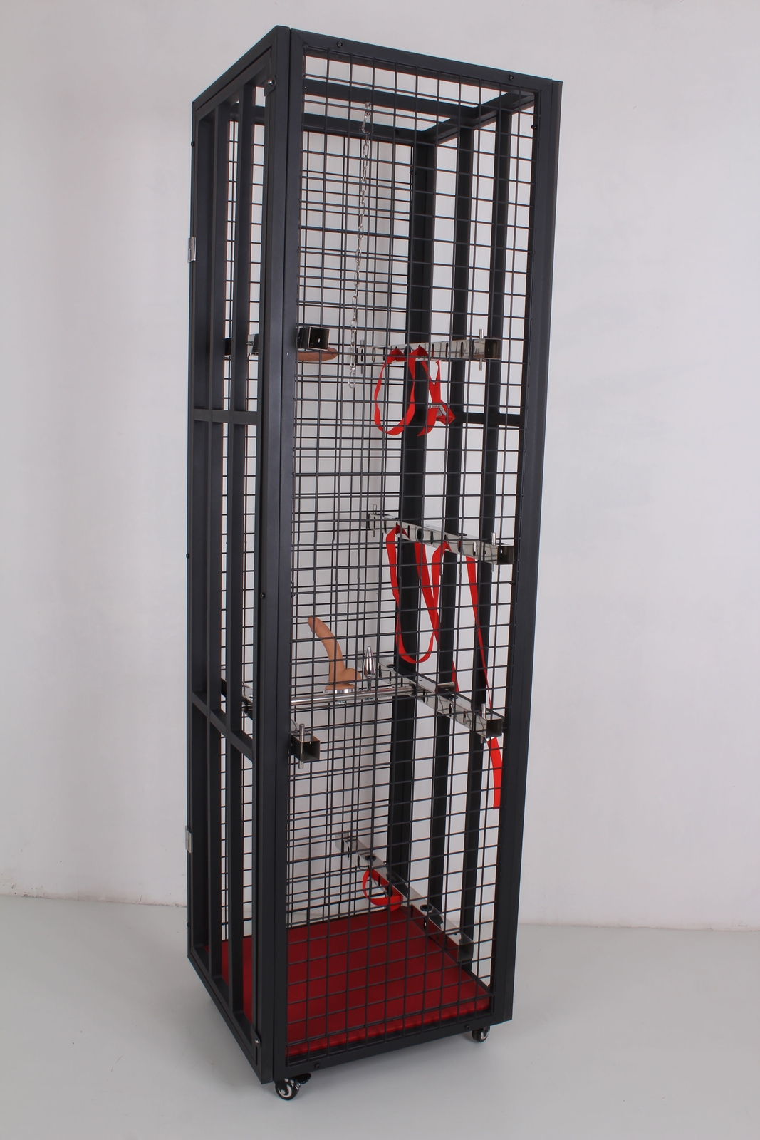 BDSM Large Cages Removable Single K9 Restraint Cage SM Teach Sex Toy ...