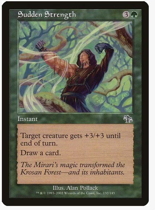Sudden Strength Vintage Magic the Gathering (x4) Judgment | eBay