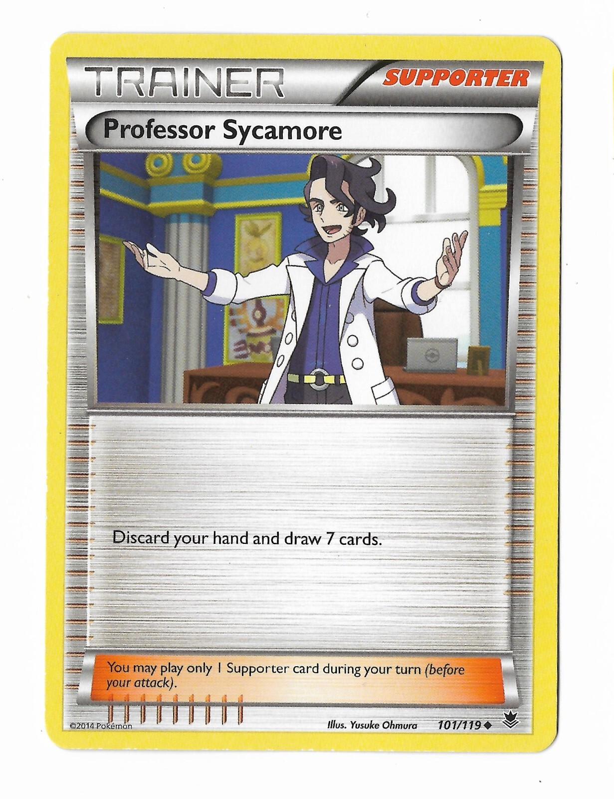 Pokémon TCG Professor Sycamore Phantom Forces 101/119 Regular Uncommon ...