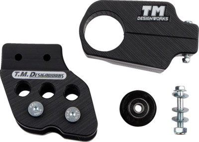 TM Designworks Chain Guide/Slider Kit Black for Yamaha YFZ350 Banshee ...
