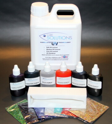 SOFT LIQUID PLASTIC PLASTISOL U.V. 5" SWIM BAIT LURE MAKING KIT (non ...