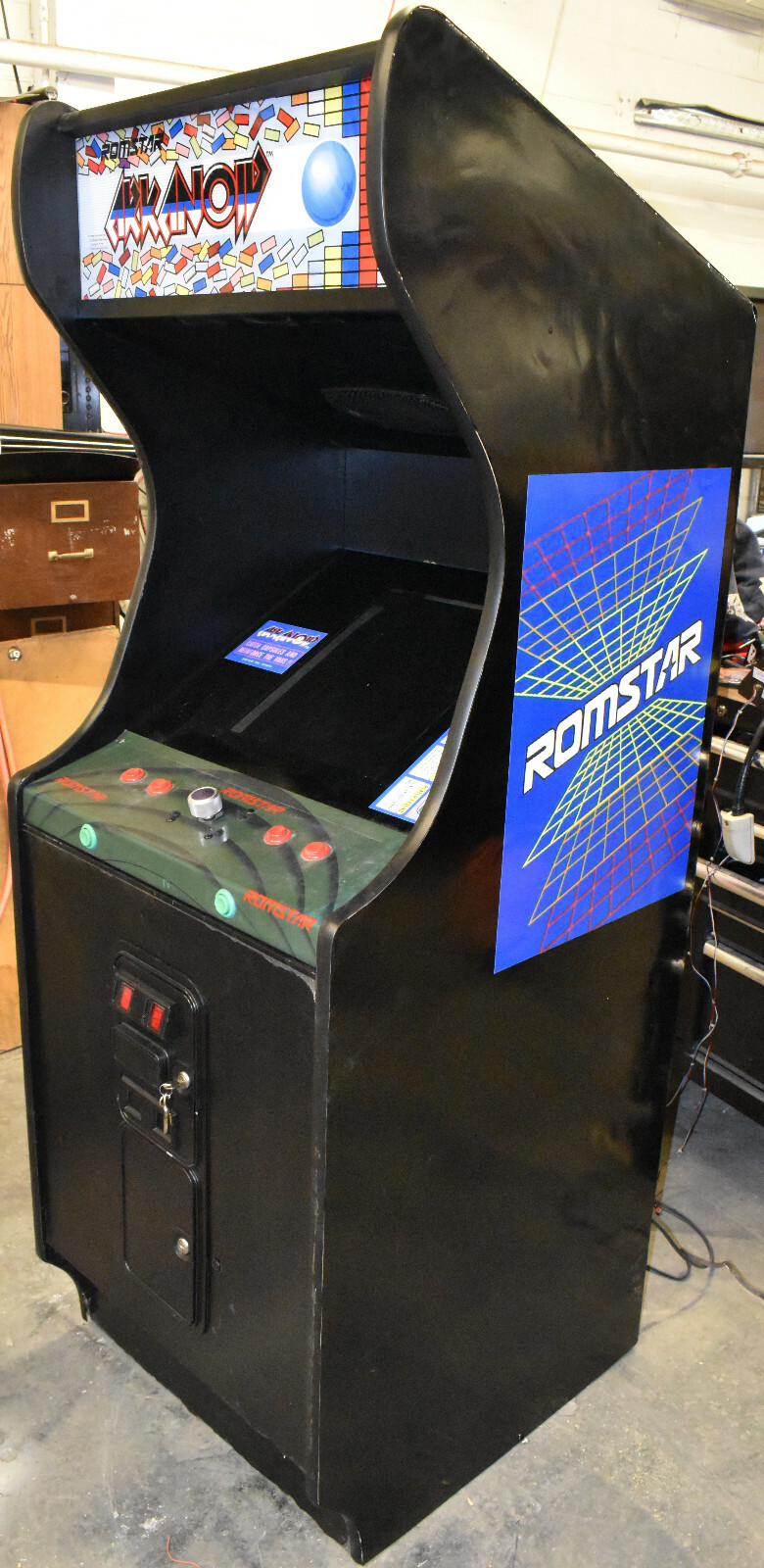 ARKANOID ARCADE MACHINE by TAITO/ROMSTAR (Excellent Condition) *RARE ...