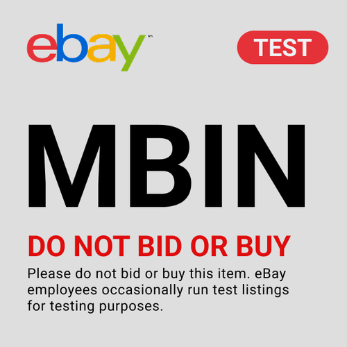 Test Do Not Bid or Buy-6.10-MBIN-9-postage | eBay