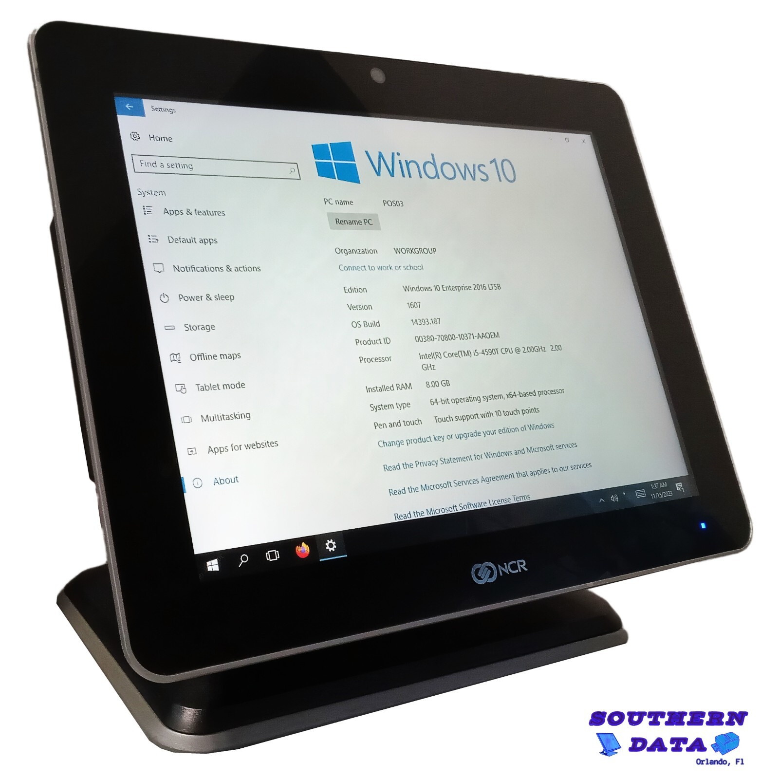 NCR RealPOS XR7 7702-2515-8801 w/MSR, Wifi & Win 10 Enterprise OS | eBay