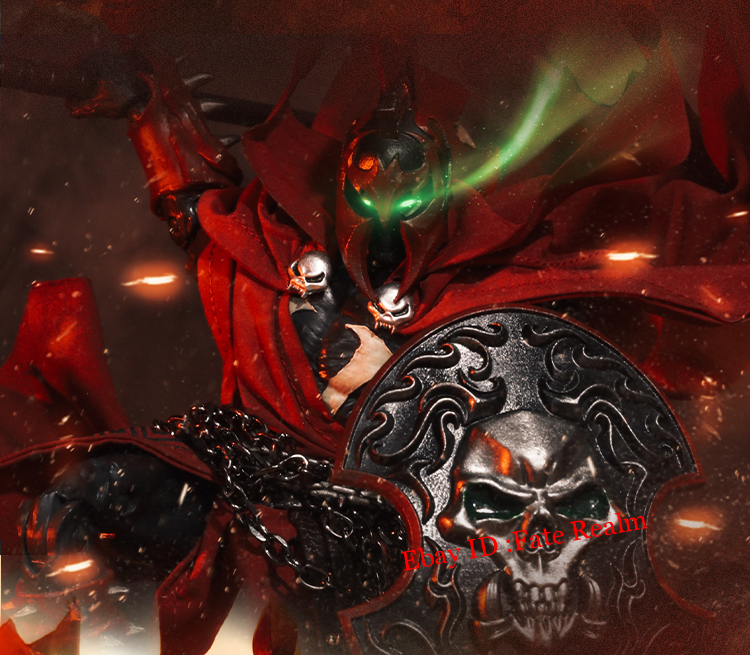 1/12 Custom Cape Cloak Set For 6'' Gladiator Spawn Action Figure（No ...