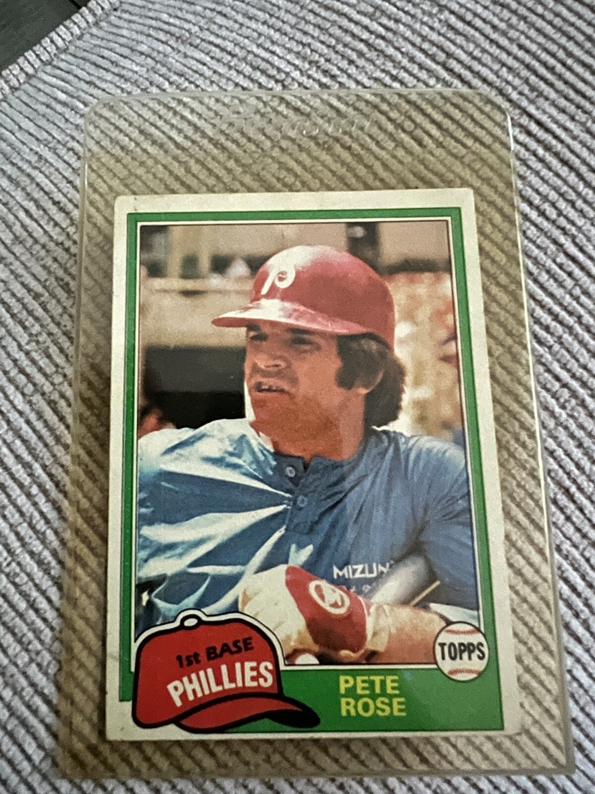 1981 Topps Baseball #180 Pete Rose Philadelphia Phillies VG MINT | eBay