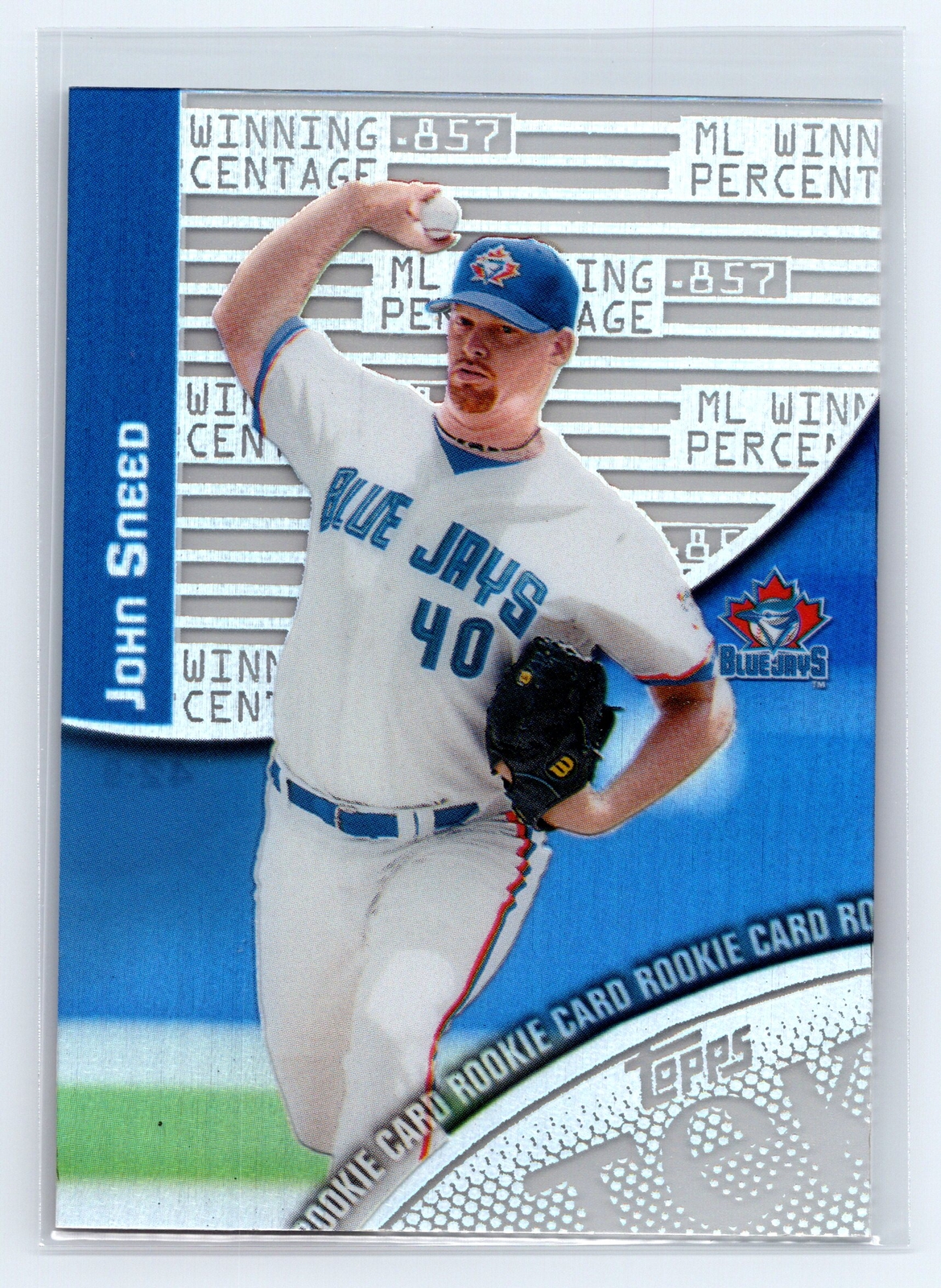 2000 Topps Tek #42-9 John Sneed Pattern 09 SN Toronto Blue Jays | eBay