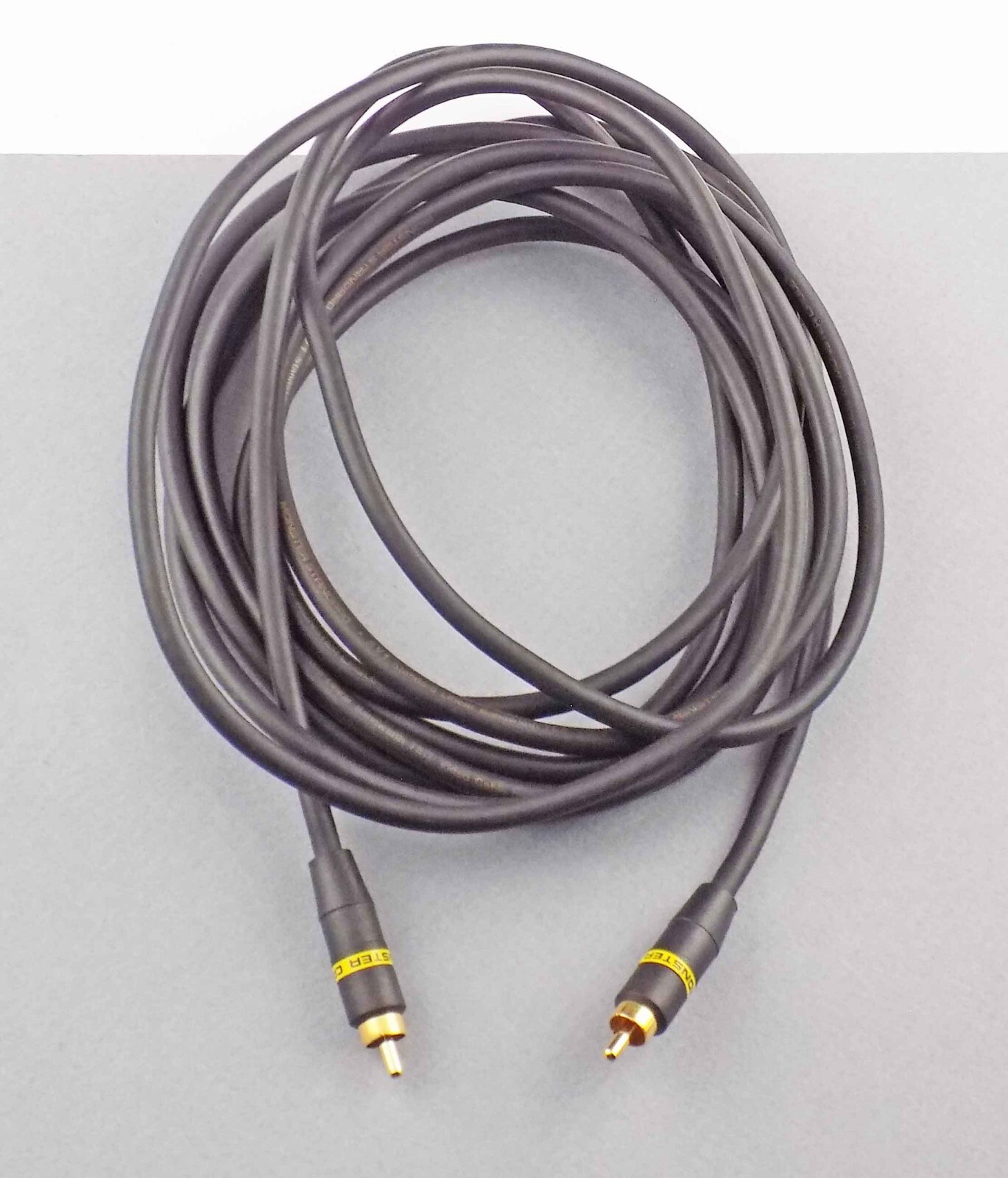 Monster SV1 Composite Video Cable RCA Std Linear Bandwidth 75 Ohm ...
