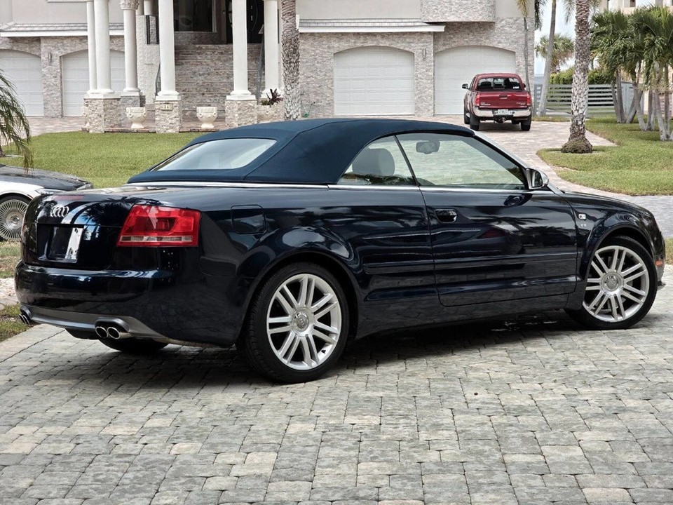 2007 Audi S4 QUATTRO CONVERTIBLE - 39K LOW MILES! - CLEAN CARFAX - 4.2L ...