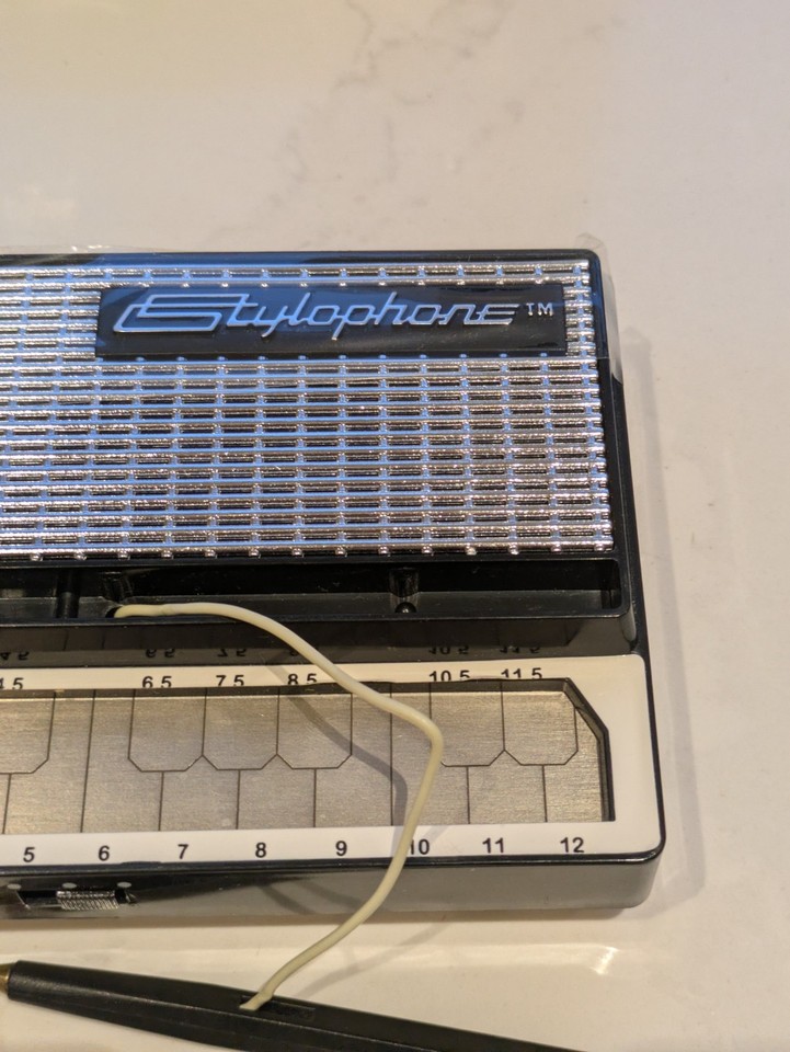 Vintage Stylophone Original Pocket Electronic Organ Retro Music ...