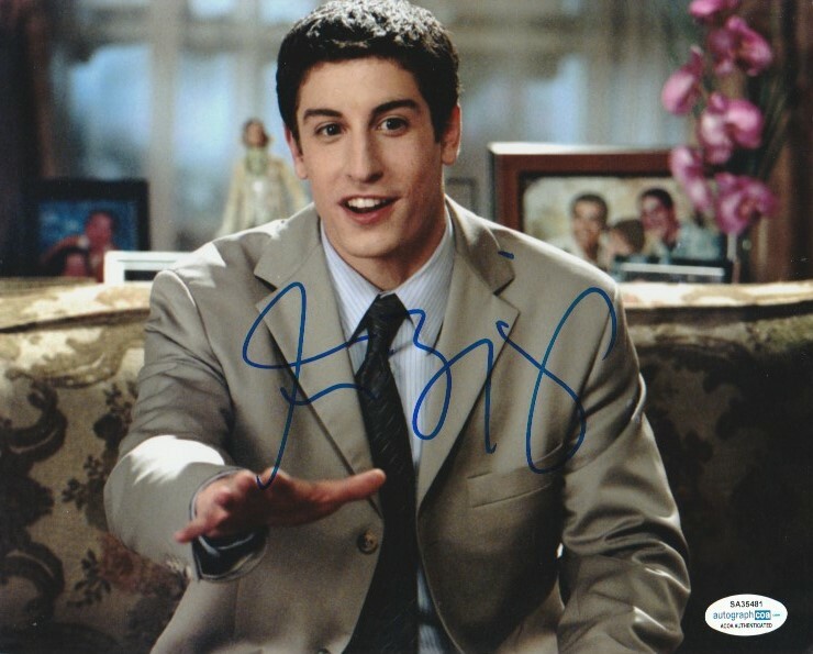 JASON BIGGS SIGNED "AMERICAN PIE" 8x10 PHOTO #2 AUTOGRAPH ACOA COA | eBay