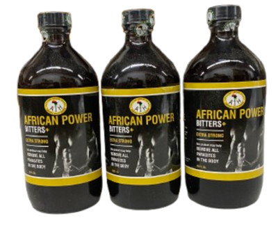 African Power Bitters All Natural (Pack of 3) -16 oz. Bottle | eBay