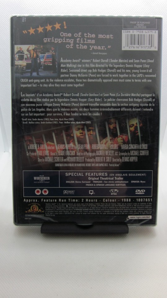 Colors - DVD - BRAND NEW - Sean Penn Robert Duvall - Widescreen | eBay