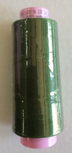 METTLER SERACOR SERGER THREAD ART.1228 BACKYARD GREEN #0842- (2734 YDS ...