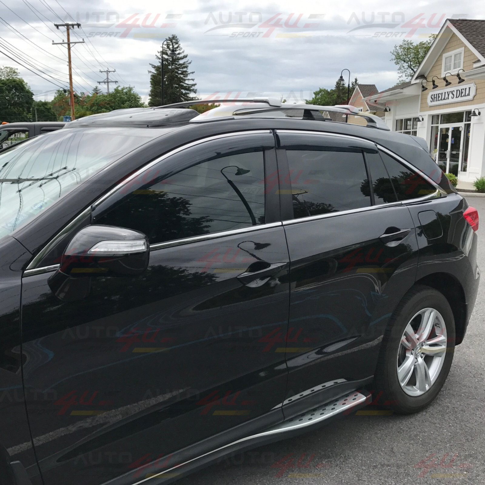 Fits 20-26 Toyota Venza Window Visor Sun Guards Shade Deflectors w ...