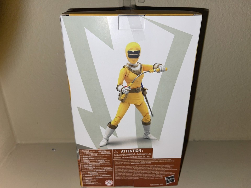Hasbro Power Rangers Lightning Collection Zeo Yellow Ranger 6 Inch ...