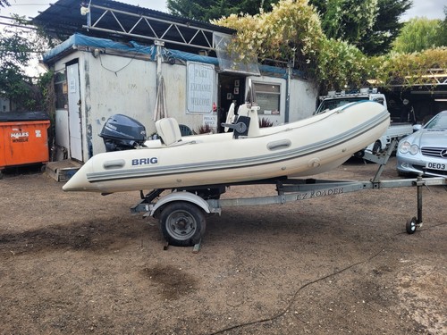 BRIG 360 RIB BOAT 2022 YAMAHA 20HP EFI 4 STROKE IN GREAT CONDITION ...