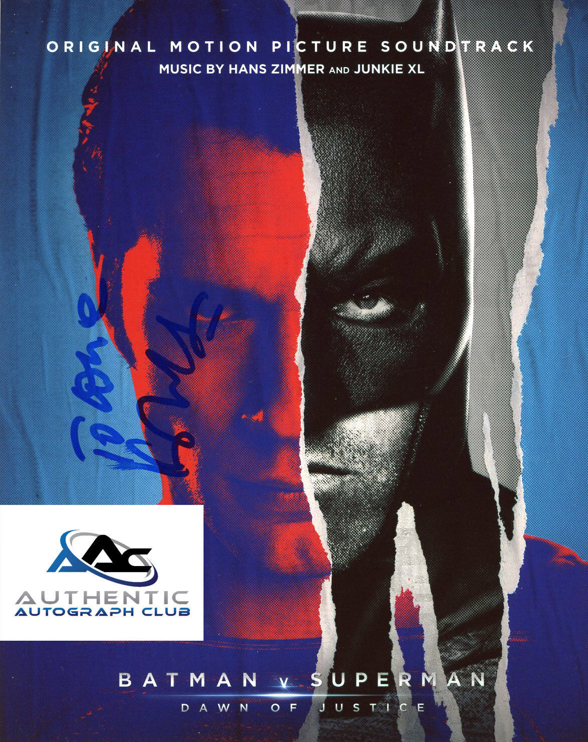 HANS ZIMMER AUTOGRAPH SIGNED 8x10 PHOTO BATMAN SUPERMAN COMPOSER COA | eBay