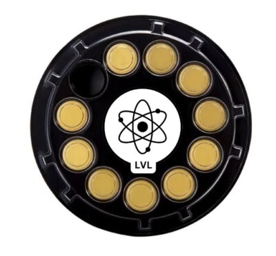 10 pack 6 MHz Quartz Crystals gold inficon style Lab Box | eBay