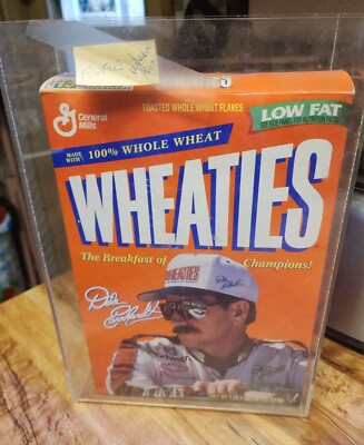 Dale Earnhardt Weaties Cereal Box With CASE | eBay