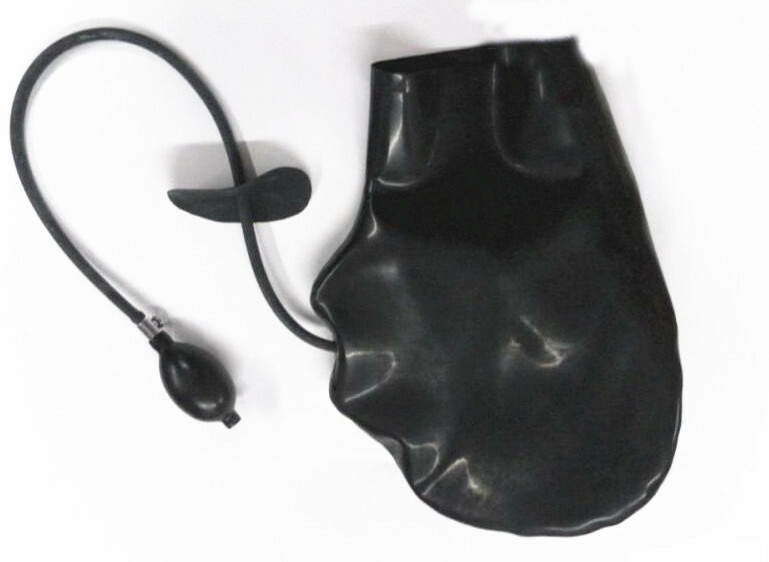 Sexy unisex handmade Latex Hoods exotic Hood With Back Zipper ...