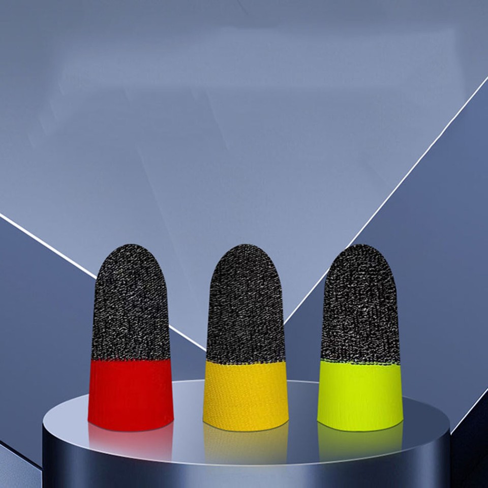 2PCS Finger Sleeves Touchscreen Finger Covers Fiber Finger Covers Ultra ...