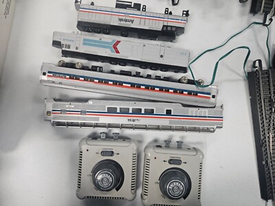 Lionel Amtrak Big 027 Gauge Electric Train Set w Speed Controller and ...