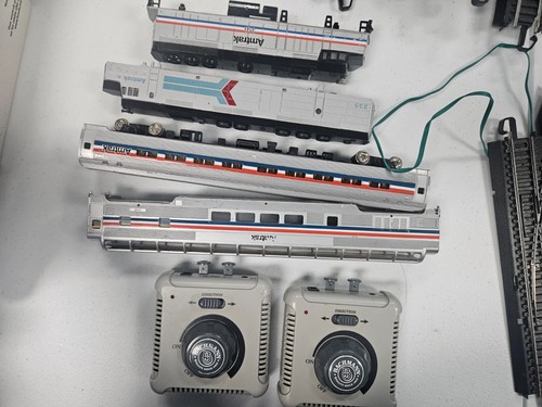 Lionel Amtrak Big 027 Gauge Electric Train Set w Speed Controller and ...