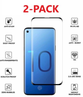 2X Tempered Glass Screen Protector For Samsung Galaxy Note 10 Note 10 ...
