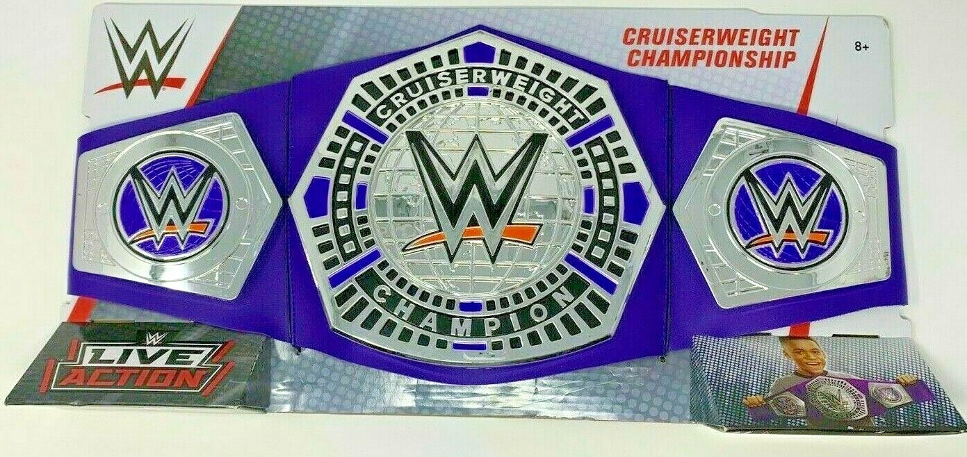 WWE CWC CRUISERWEIGHT CHAMPIONSHIP BELT PURPLE 2018 LIVE ACTION DEVLIN ...