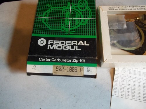 Carter Zip Kit 902-1008 R Rochester-Model 2G-2GC type 2 bbl box#2 | eBay