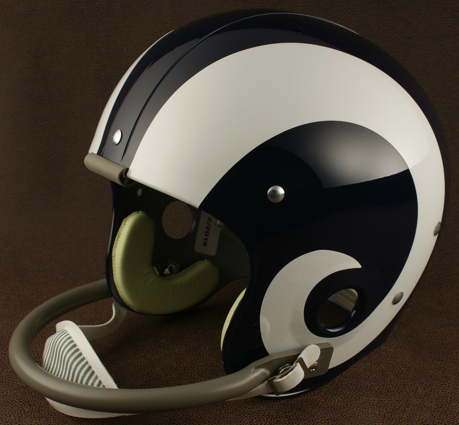 LOS ANGELES RAMS 1964-1972 NFL Authentic THROWBACK Football Helmet | eBay