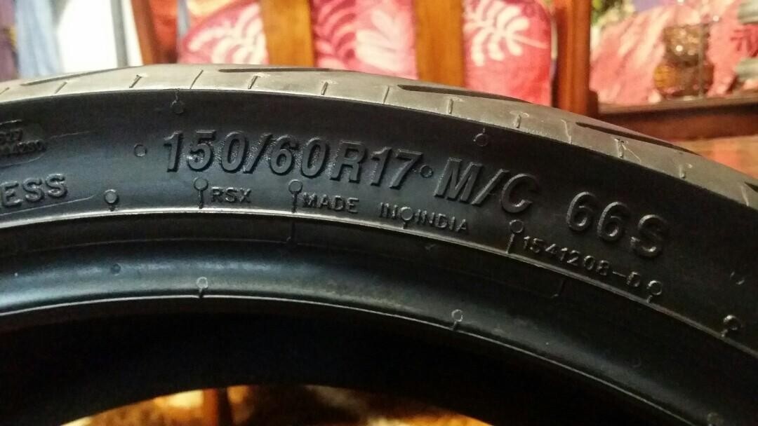 MRF 110/70-R17 FC1 & 150/60-R17 C1 RADIAL COMBO PACK 2 TYRES FRONT ...