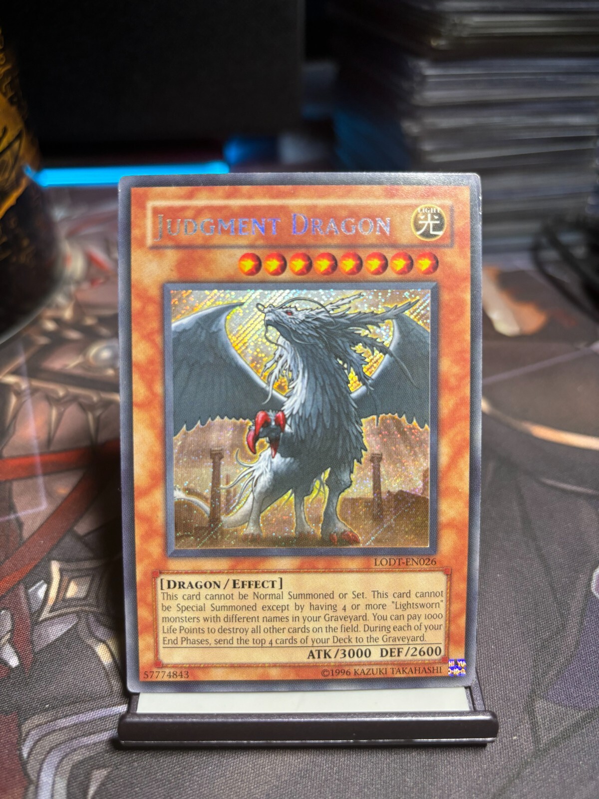 Yu-Gi-Oh! Judgment Dragon Unlimited LODT-EN026 Secret Rare LP/MP x1 | eBay