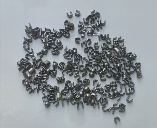 Zipper Top Stops #5 Pack of 100pcs. Repair or reproduce zippers. | eBay