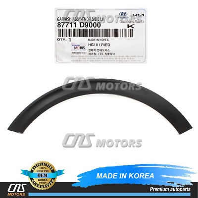 ⭐GENUINE⭐ Front Fender Flare Molding LEFT for 2017-2022 Kia Sportage ...