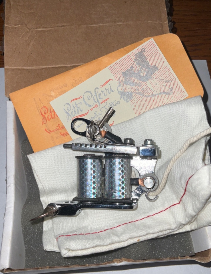 Seth Ciferri/Spaulding&Rogers tattoo machine, Liner | eBay