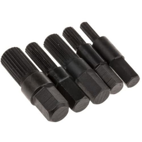 1PC RS PRO 4236685 Splined Screw Extractor Set 5 Piece 1/4" 5/16" 3/8 ...